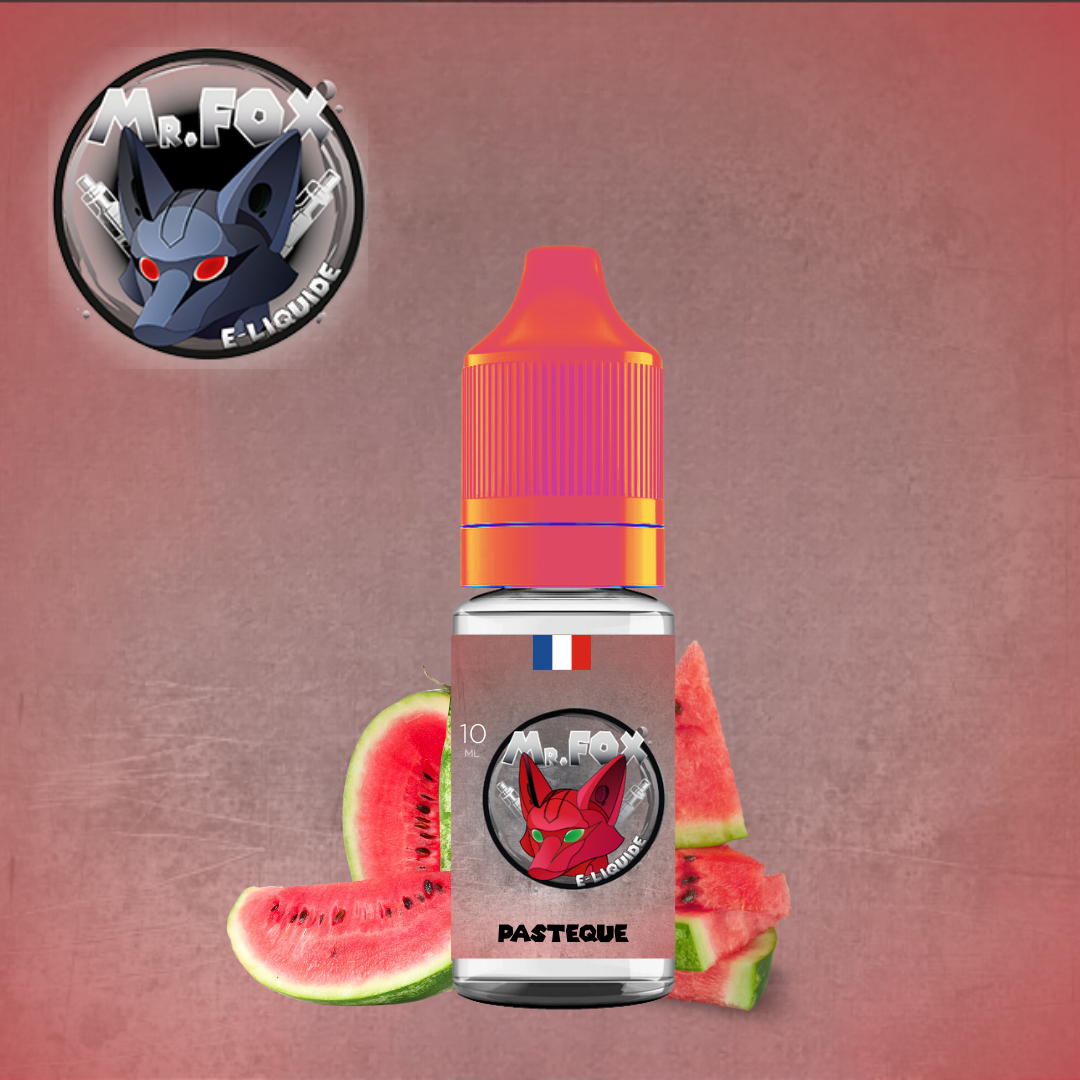 Achat E-Liquide Pasteque | MR FOX | E-Clope Store – E-clope Store